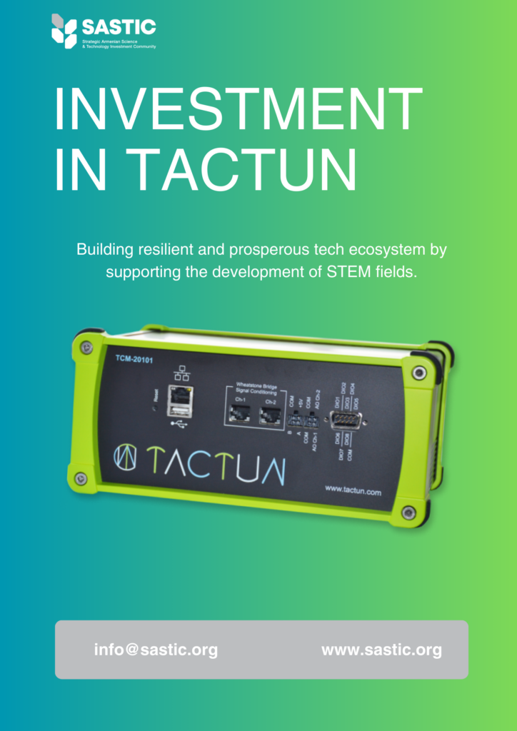 Investment in TACTUN – SASTIC